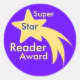 Super Star Reader Award Stickers | Zazzle