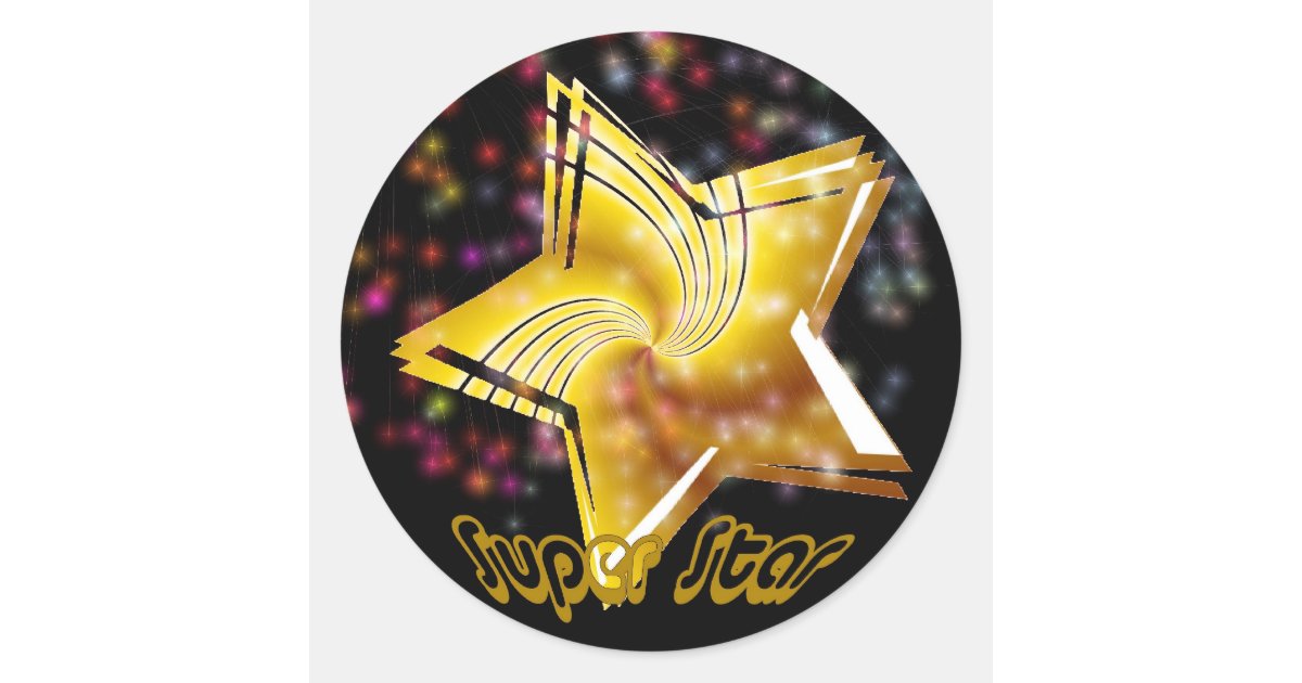Super Star Sticker | Zazzle
