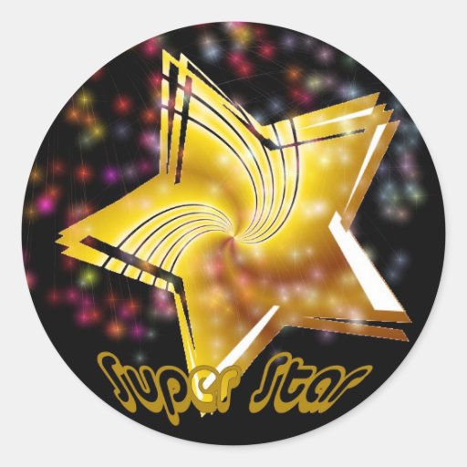 Super Star Sticker | Zazzle