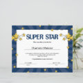 Super Star Student Recognition Certificates | Zazzle