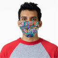 Super Street Fighter II Turbo Adult Cloth Face Mask | Zazzle