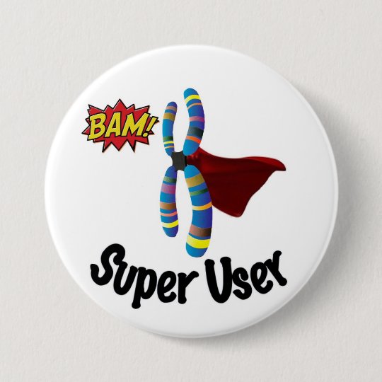Super User Button | Zazzle.com