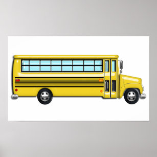 School Bus Posters & Prints | Zazzle