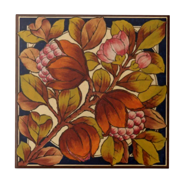 Superb Sherwin & Cotton Arts & Crafts Repro Ceramic Tile | Zazzle
