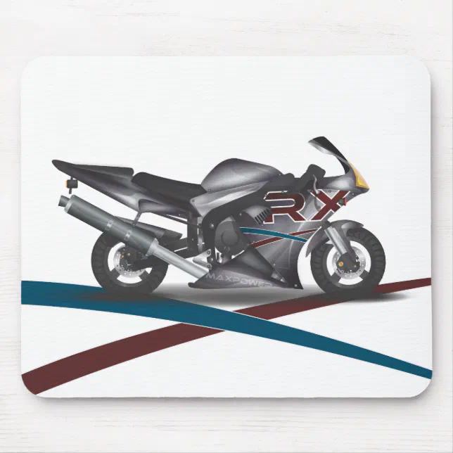 Superbike Mouse Pad | Zazzle