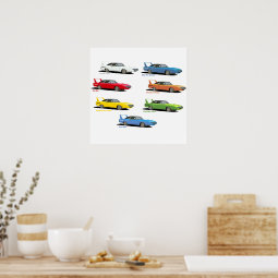 Superbird Colors Poster | Zazzle