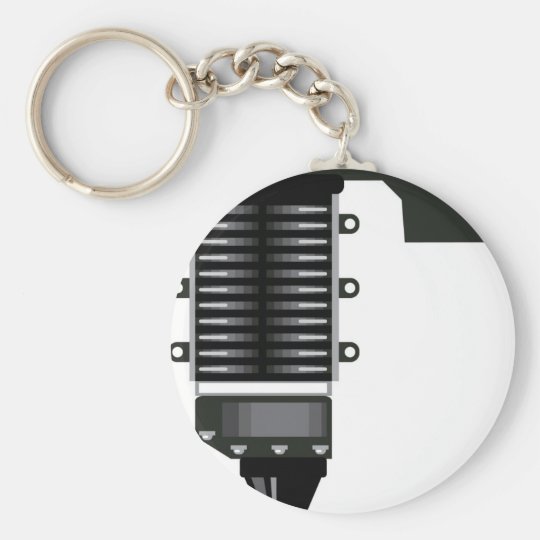 Supercharger Unit Keychain | Zazzle.com