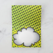 SuperDad Comic Book Hero Photo Insert Card | Zazzle