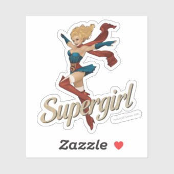Supergirl Bombshell Sticker | Zazzle