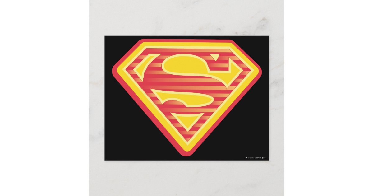 Supergirl Far-Out Logo Postcard | Zazzle