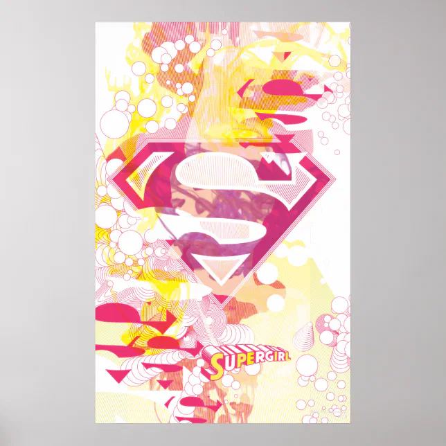 Supergirl Retro Logo Poster | Zazzle