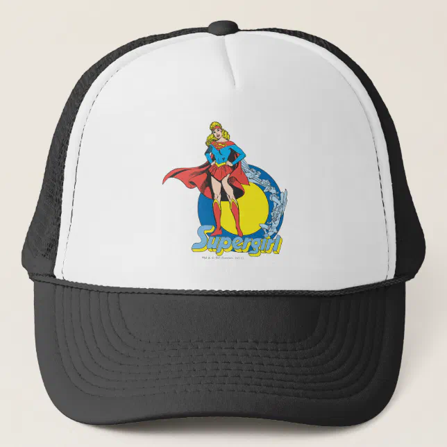 Supergirl with Logo Trucker Hat | Zazzle