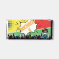 Superhero Birthday Hershey Bar Favors | Zazzle