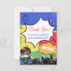 Superhero Birthday Thank You Card | Zazzle