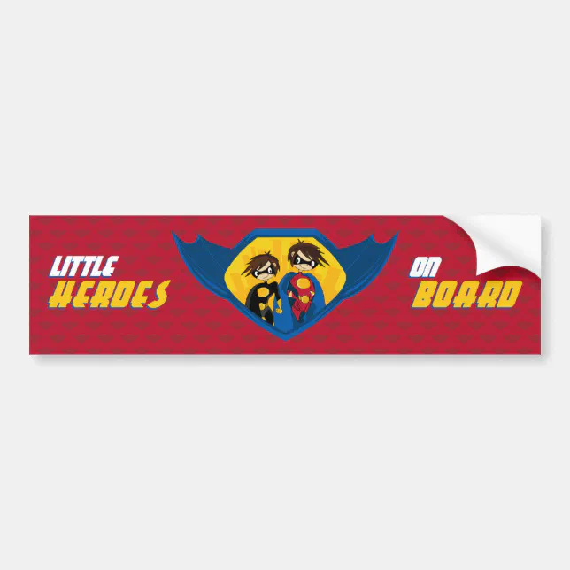 Superhero Bumper Sticker | Zazzle