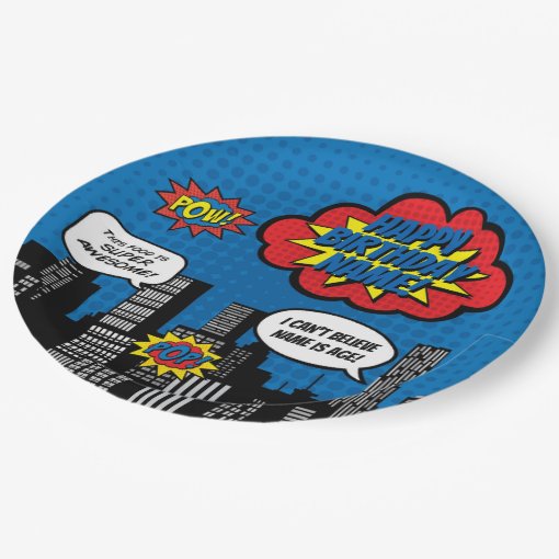 Superhero Custom Name Plate | Zazzle