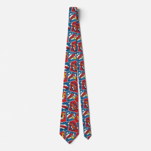Superhero, Gamer, Comic Book Theme Tie | Zazzle
