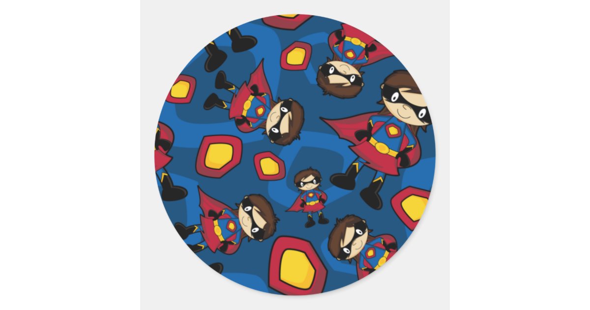 Superhero Girl Sticker | Zazzle