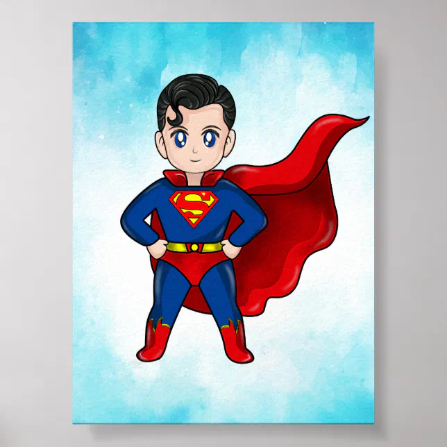 Superhero Kids Printable Poster - Fun Kids Factory | Zazzle