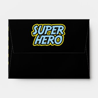 Superhero Party Envelopes | Zazzle