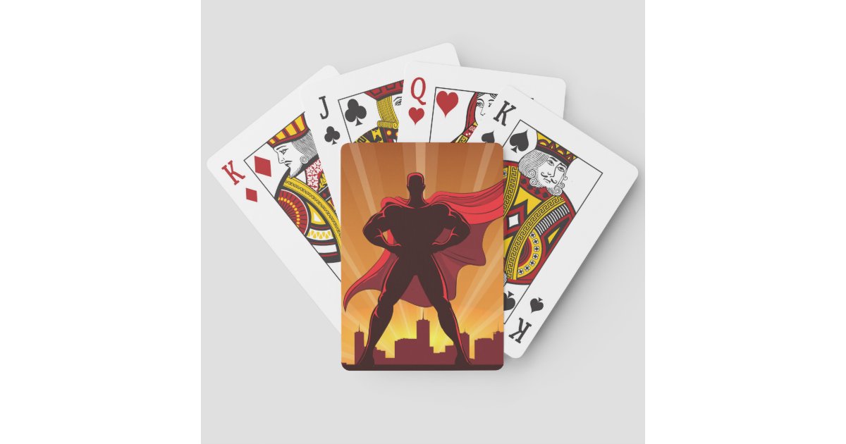 Superhero Poker Cards | Zazzle