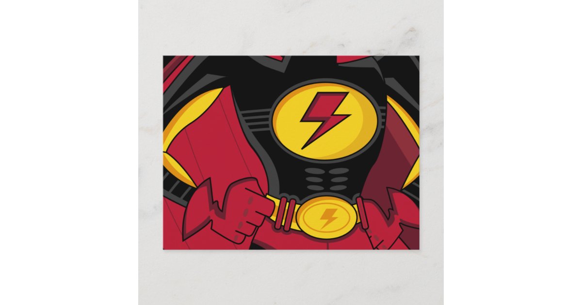 Superhero Suit Postcard | Zazzle