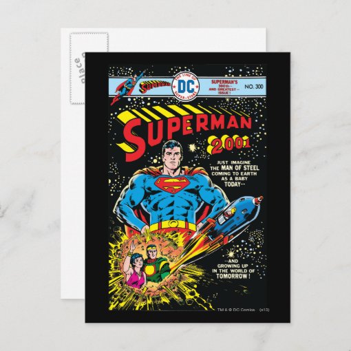 Superman #300 postcard | Zazzle