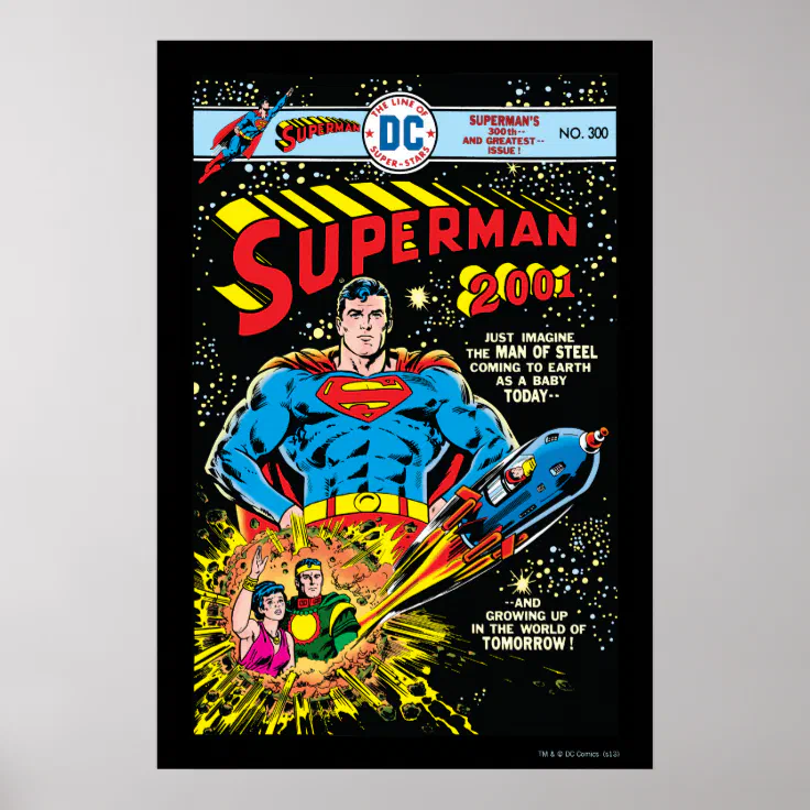 Superman #300 poster | Zazzle