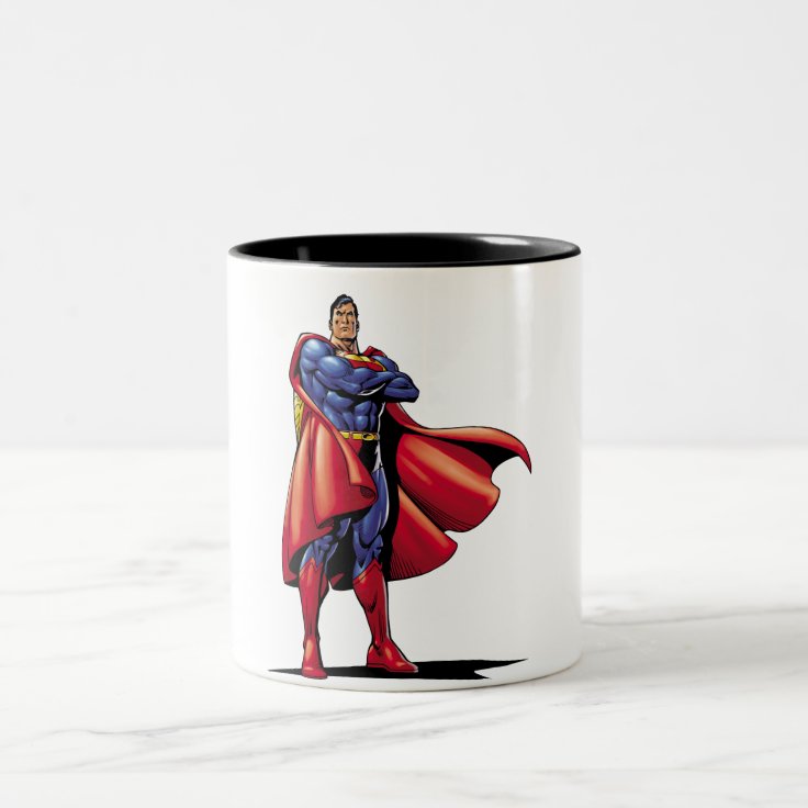 Superman 3 Two-Tone coffee mug | Zazzle