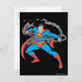 Superman Breaks Chains 2 Postcard | Zazzle