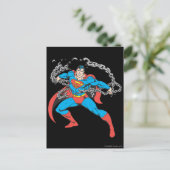 Superman Breaks Chains 2 Postcard | Zazzle
