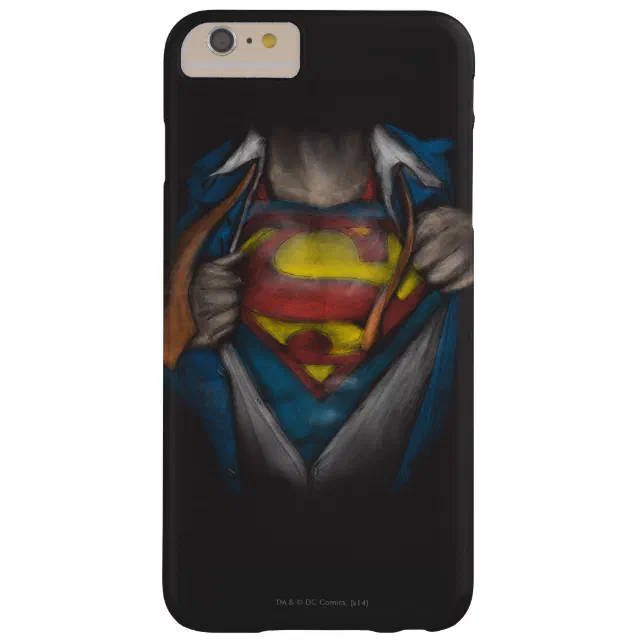Superman | Chest Reveal Sketch Colorized Case-Mate iPhone Case | Zazzle