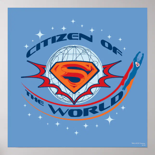 Superman Citizen of the World Poster | Zazzle