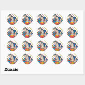 Superman/Clark Kent Classic Round Sticker | Zazzle