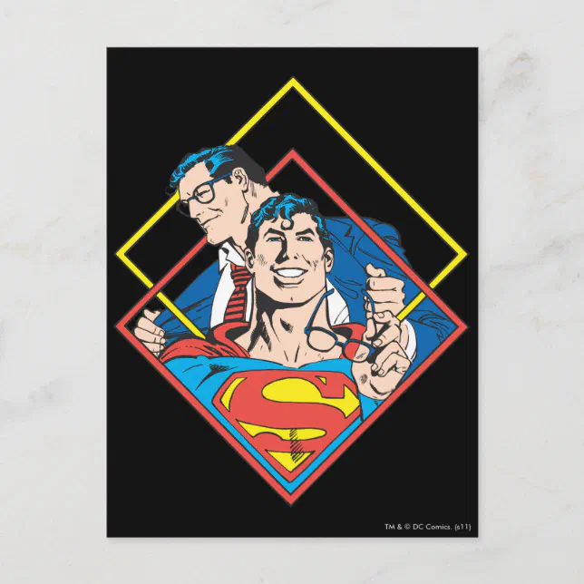 Superman/Clark Kent Postcard | Zazzle