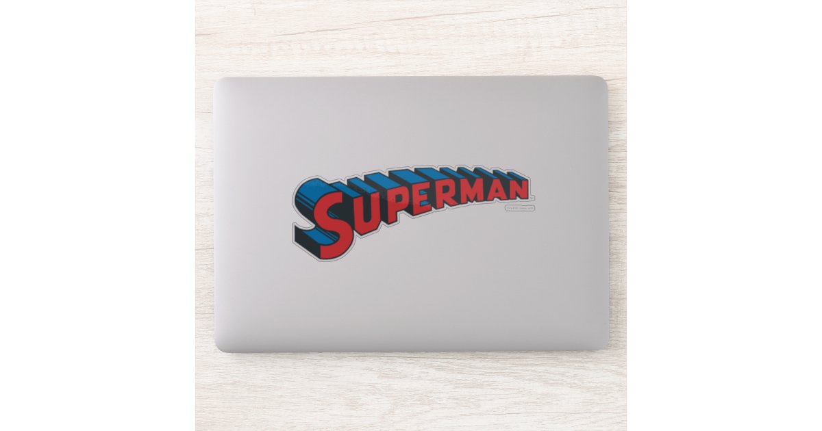 Superman | Classic Logo Sticker | Zazzle