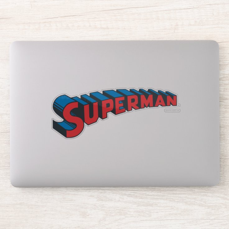 Superman | Classic Logo Sticker | Zazzle