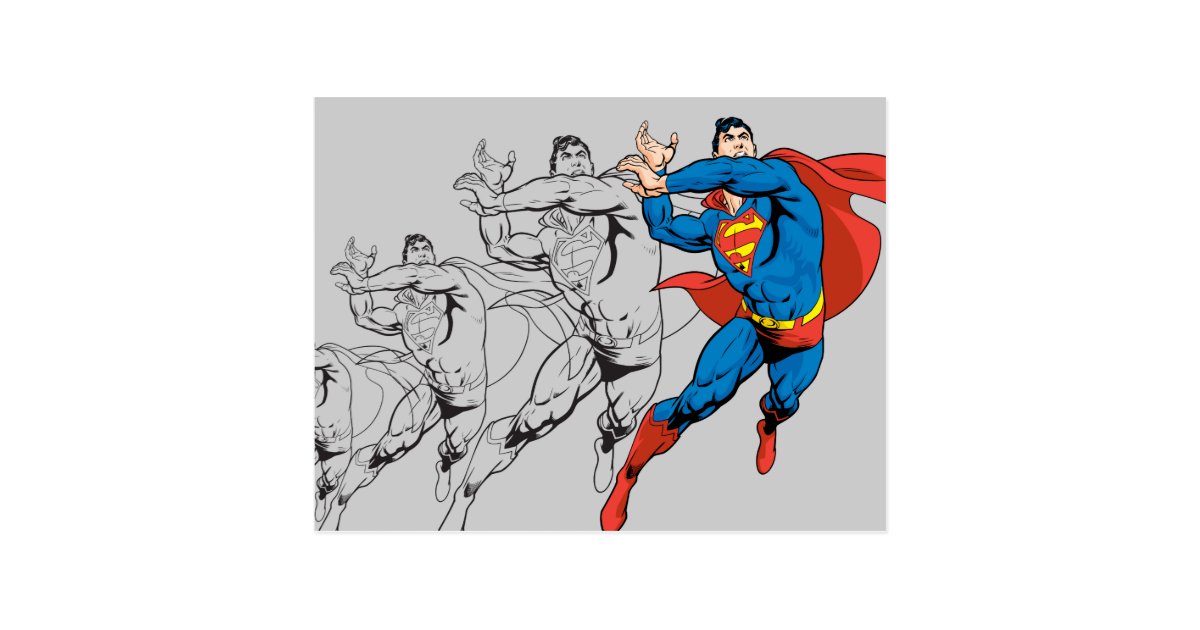 Superman Comic Panels Postcard | Zazzle.com