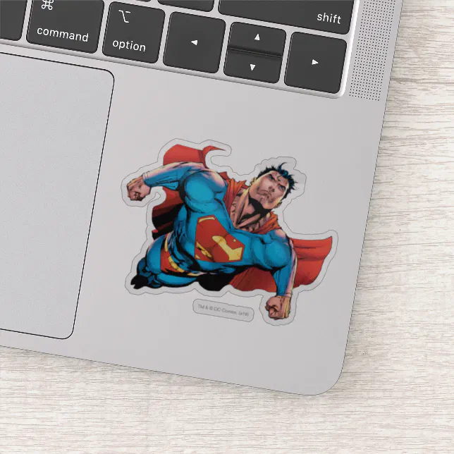 Superman Comic Style Sticker | Zazzle