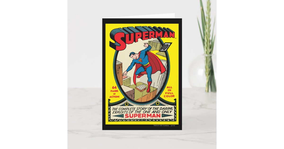 Superman (Complete Story) Card | Zazzle