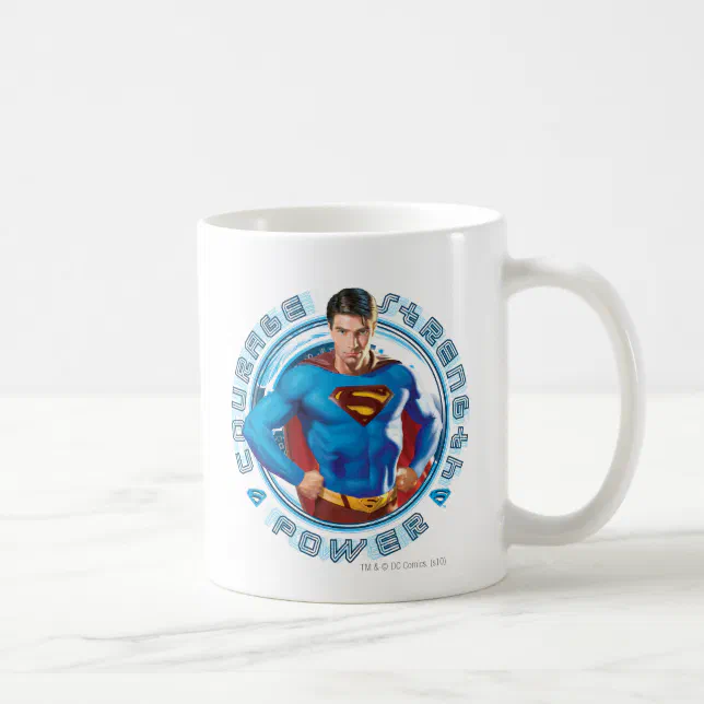 Superman Courage Strength Power Coffee Mug | Zazzle