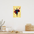 Superman Flying Poster | Zazzle