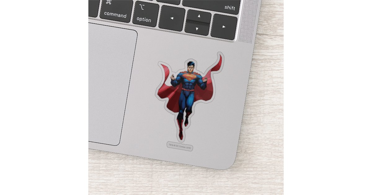 Superman Flying Sticker | Zazzle