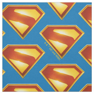 Superman S-Shield | Superman Logo Fabric | Zazzle
