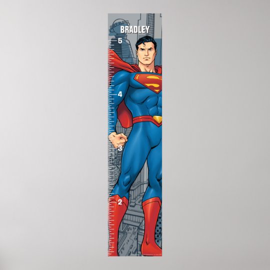 Superman | Growth Chart | Zazzle.com