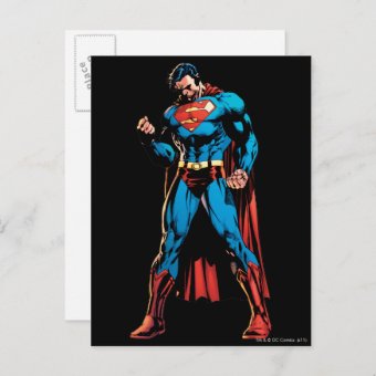 Superman - Hand in fist Postcard | Zazzle