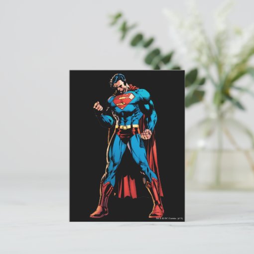 Superman - Hand in fist Postcard | Zazzle