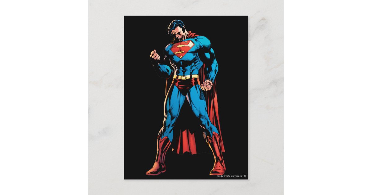 Superman - Hand in fist Postcard | Zazzle