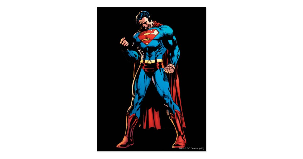 Superman - Hand in fist Postcard | Zazzle.com