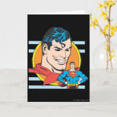 Superman Head Shot Card | Zazzle